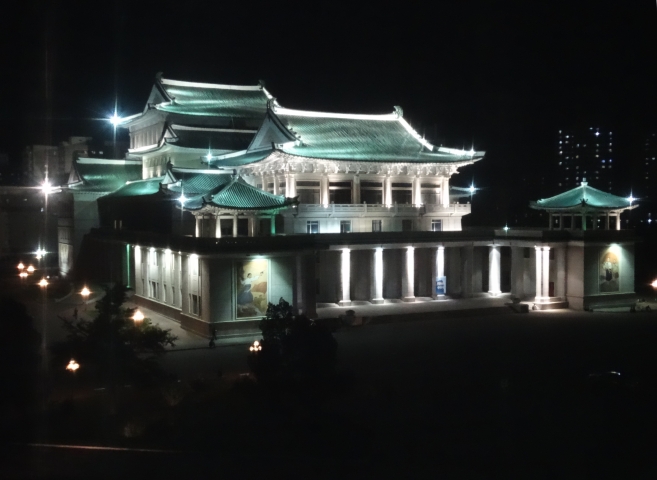 Pyongyang At Night