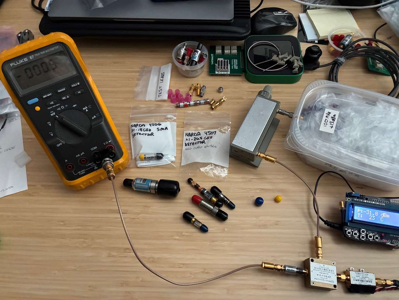 RF Detectors: RF In yields DC Out - N8DMT