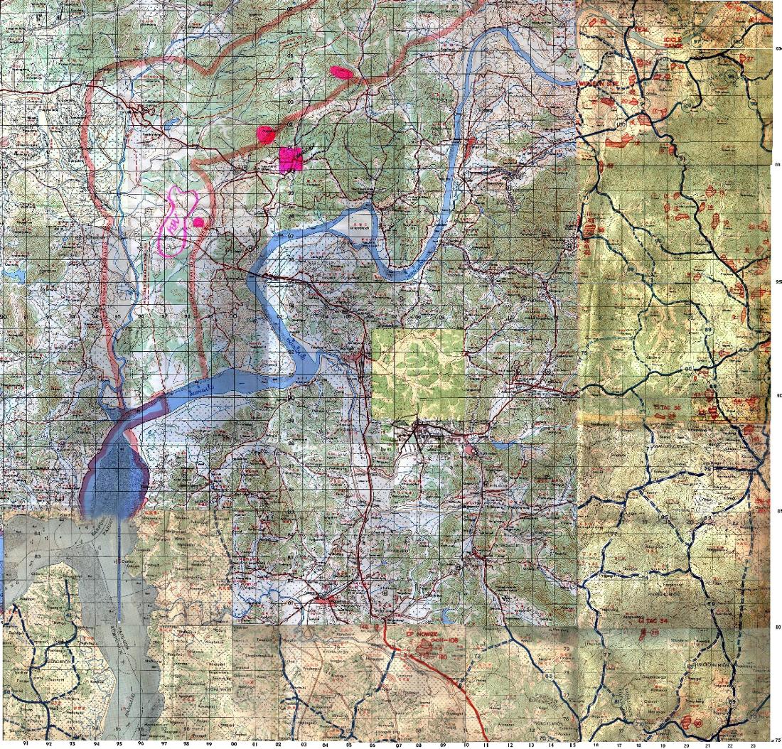 Misc maps of the western DMZ area
